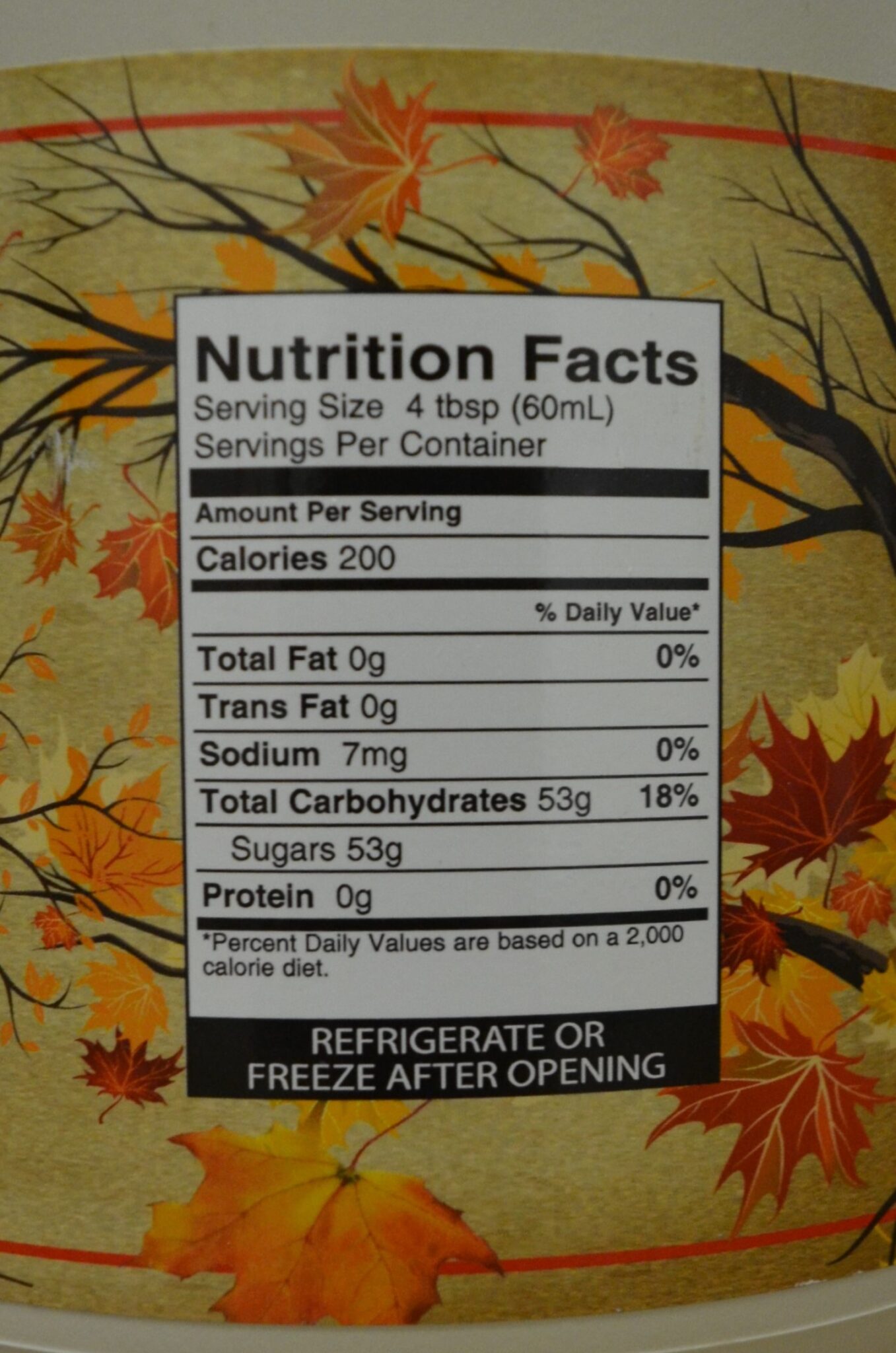 Pure Ohio Maple Syrup – Half Gallon (64oz/1.89L) – Dohner Maple ...